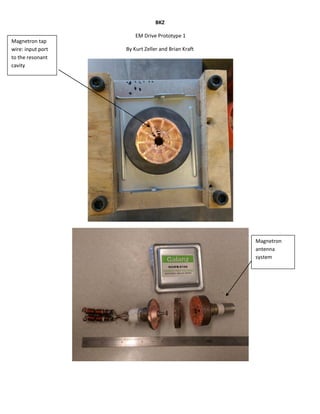 D. First Prototype Engineering Drawings, Pictures, and Improvements | PPT