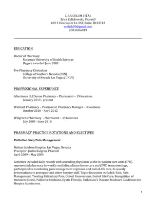 CIRRICULUM VITAE | PDF