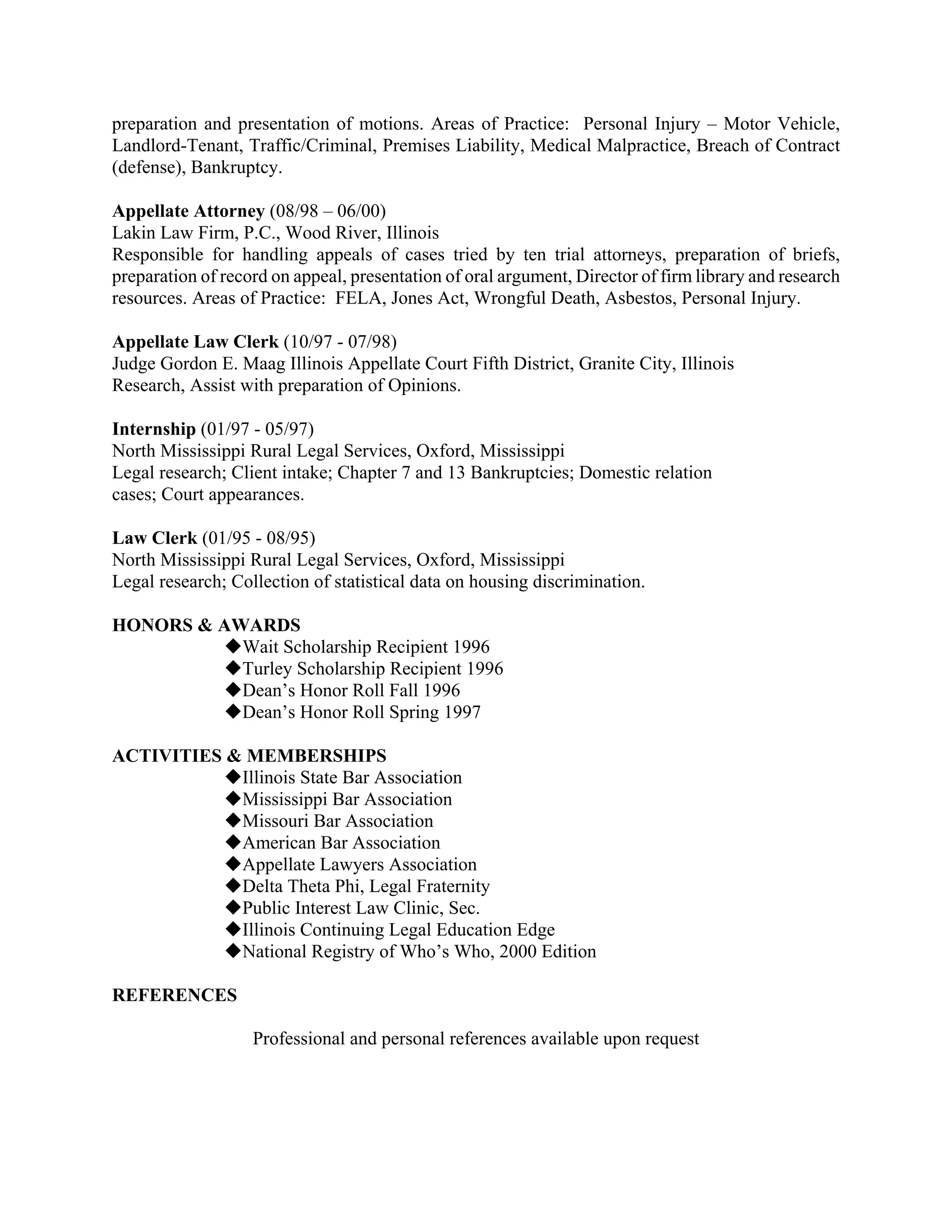 Resume 2014 | PDF