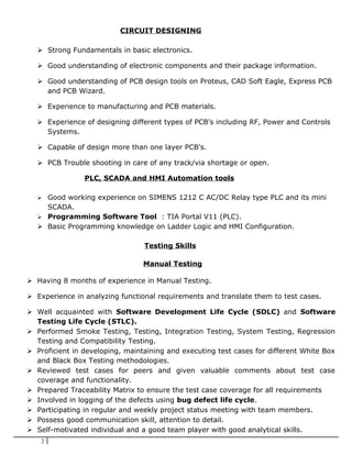 Manmeet_8 mon_Embedded_Circuit designing_Mannul Testing_SQL | DOC
