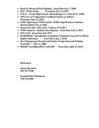 Lumus Lastrapes Jr Resume | DOCX