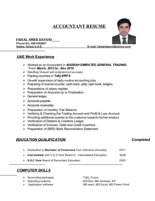 Accountant Cv