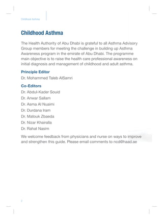 HAAD of Asthma in Children | PDF