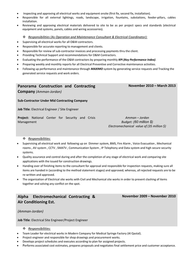 AMER M.KAMAL ABBAS (Project Engineering) | PDF | Civil Engineering Industry | Industries