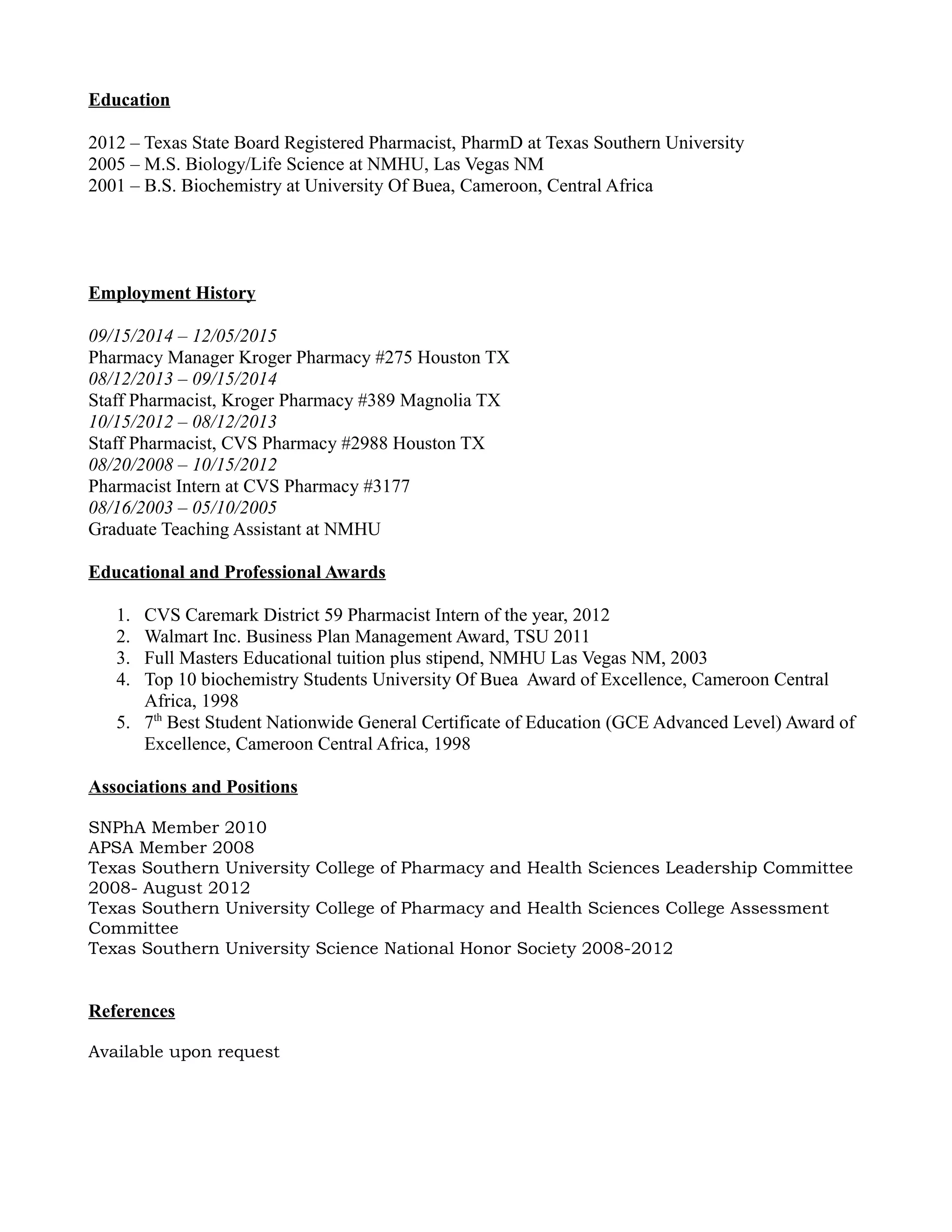 DZ resume | PDF