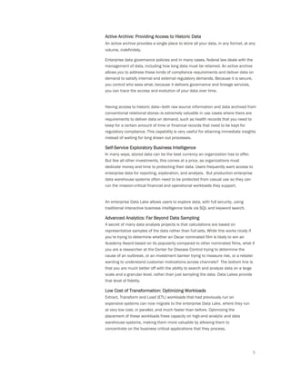 Whitepaper-The-Data-Lake-3_0 | PDF