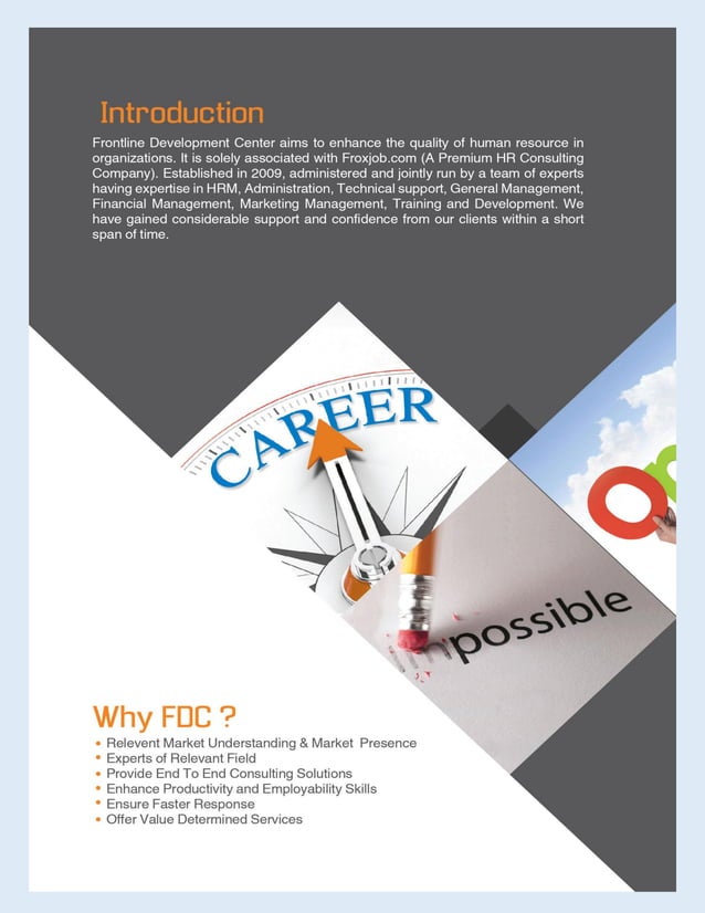 FDC training flyer | PDF