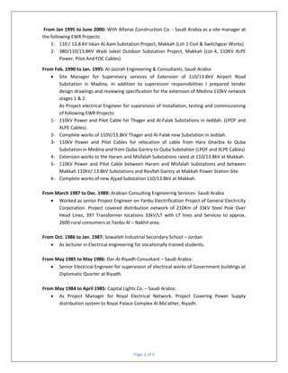 Eng.Jalal AlAsfar CV | PDF | Civil Engineering Industry | Industries