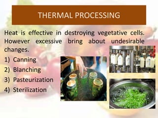 BIOCHEMISTRY OF FOOD SPOILAGE | PPTX