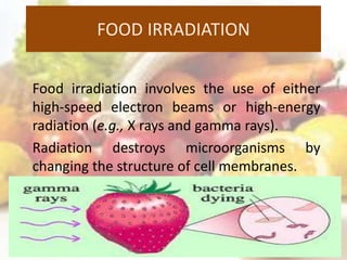 BIOCHEMISTRY OF FOOD SPOILAGE | PPTX | Chemistry | Science