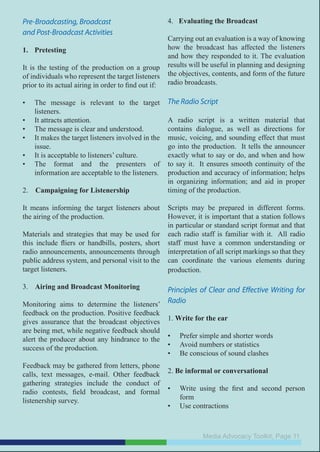 PNGOC Media Advocacy Toolkit | PDF