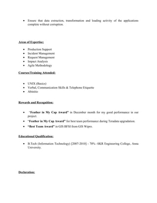 Resume_Sathish | PDF