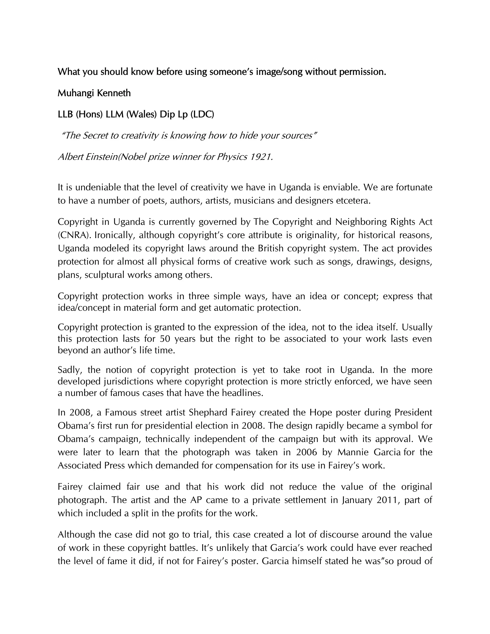 copyright Article | PDF