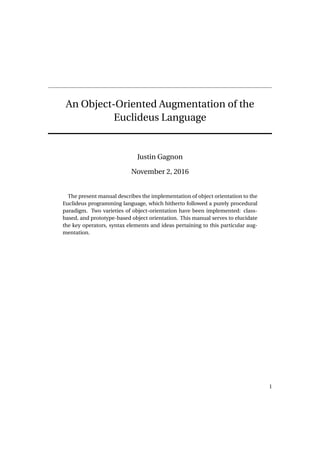 Euclideus_Language | PDF | Programming Languages | Computing