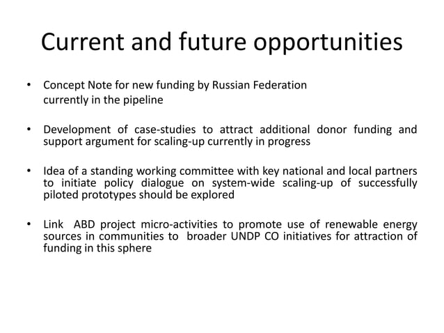 Area Based Development Programme | PPT