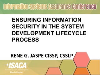 ISACA 2016 Application Security RGJ | PPT