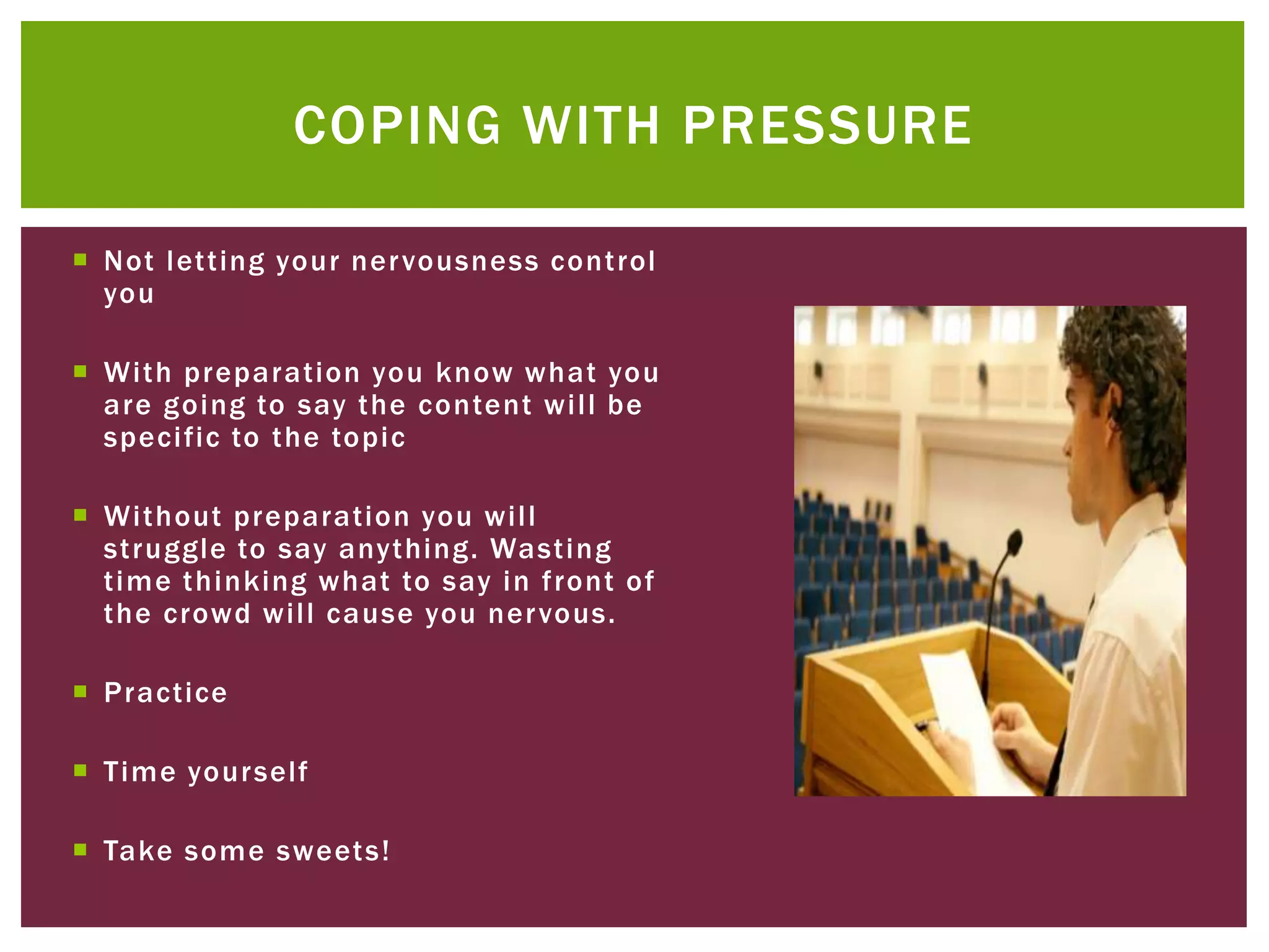 Hold your nerve! | PPTX