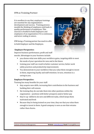 Value Proposition IFM | PDF