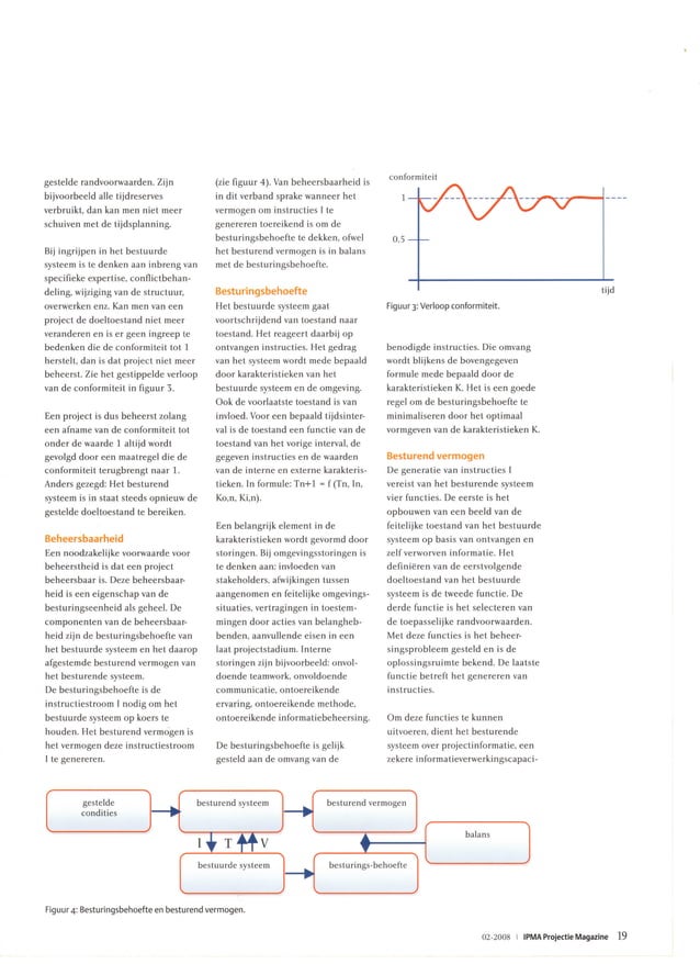 Model voor integrale projectbeheersing | PDF