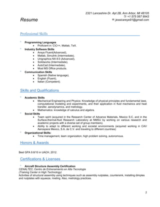 JessicaReyes resume. | PDF