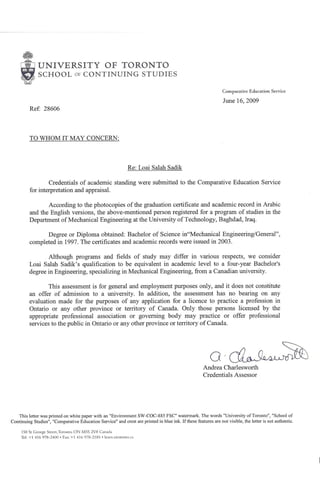 University of Toronto (UFT) | PDF