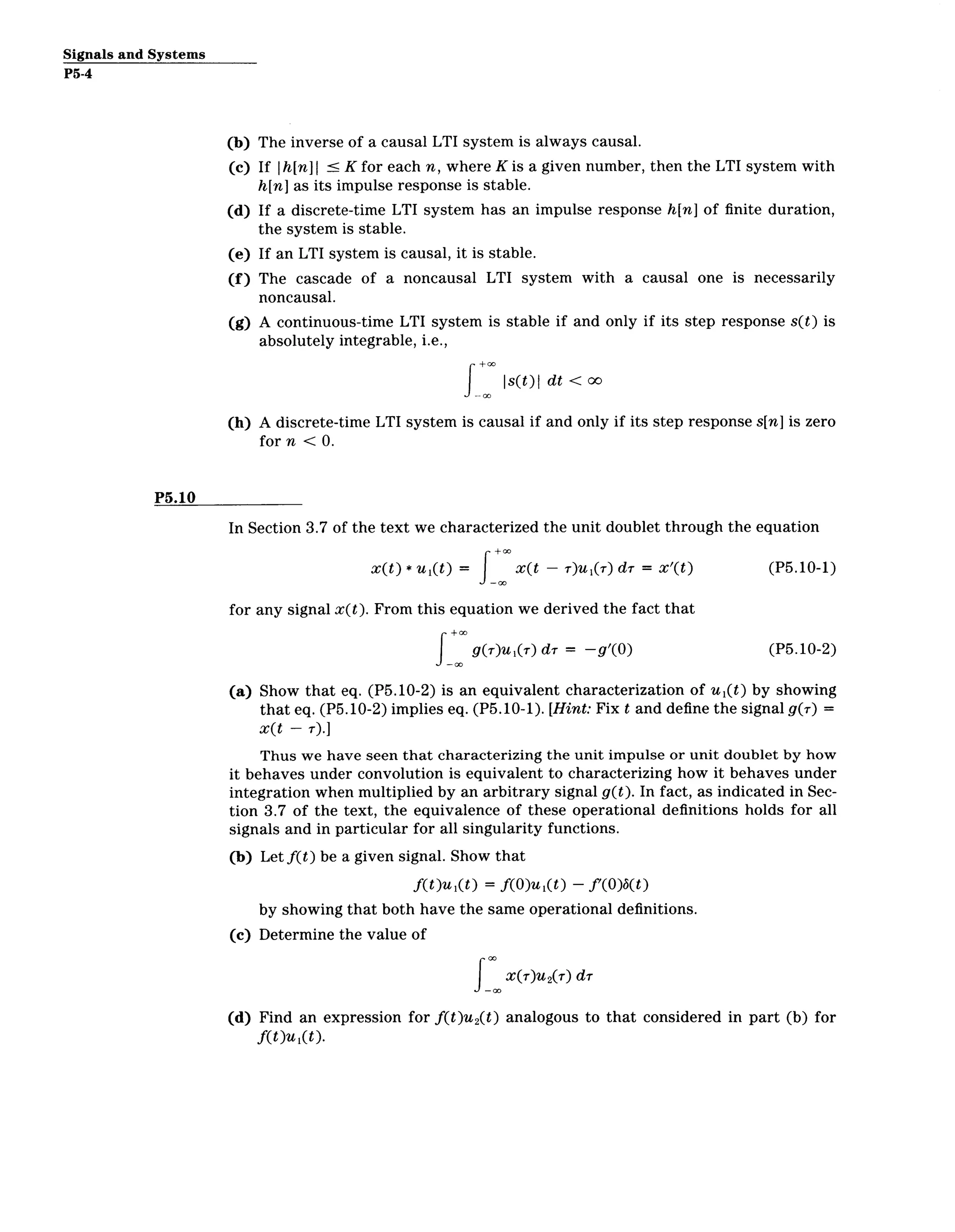 properties of LTI | PDF