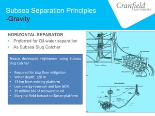 Subsea Separation presentation | PPTX