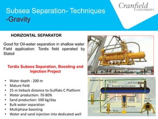 Subsea Separation presentation | PPTX