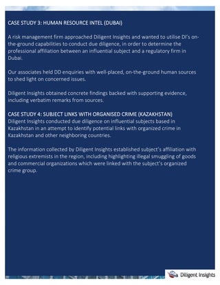 Case Study (DI) | PDF