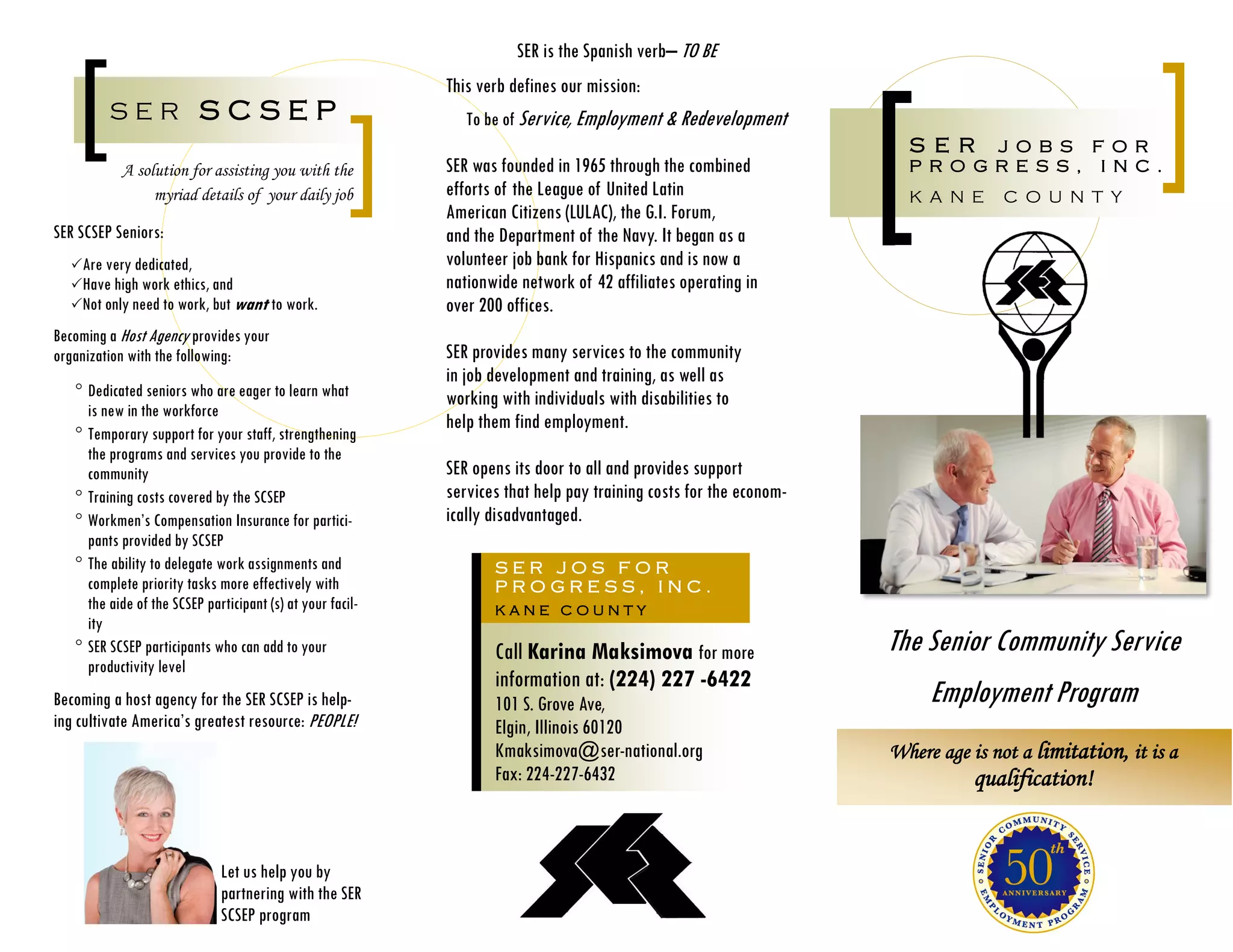 SCSEP Brochure 2015 | PDF