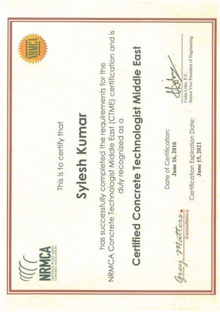 nrmca-certificate | PDF