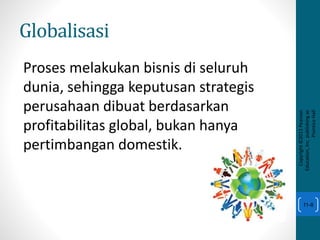 Chapter 11 - Global International Issue Lusiyanti | PPTX