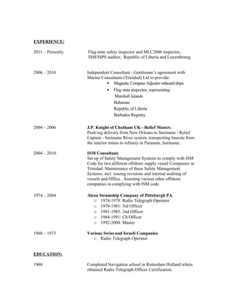Harm Flik Resume | PDF