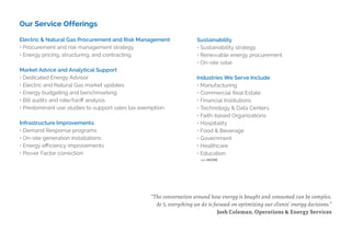 5 - The Energy Advisory Firm. Here to Help | PDF