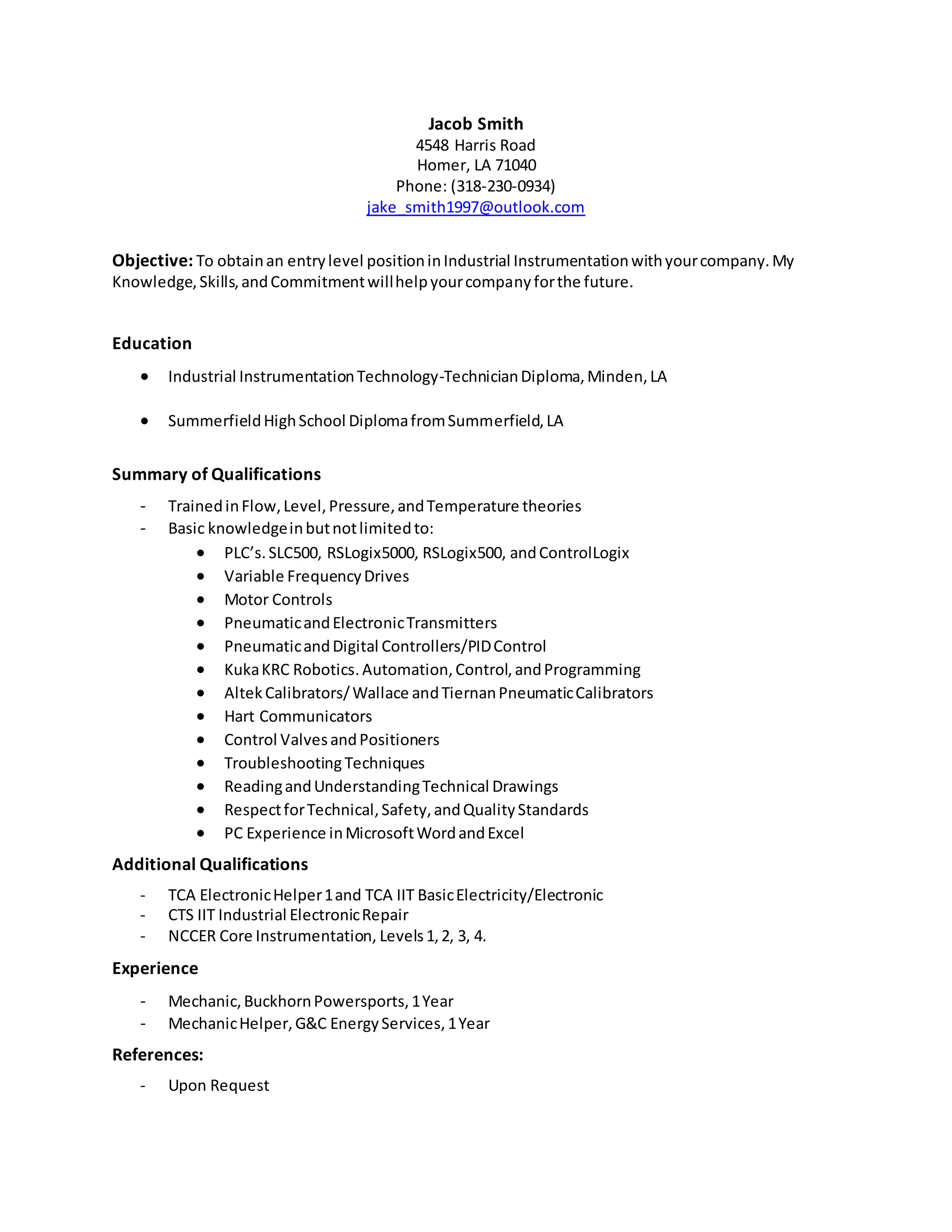 Jacob Smith Resume (2) | DOCX