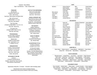 Program w song | PPT