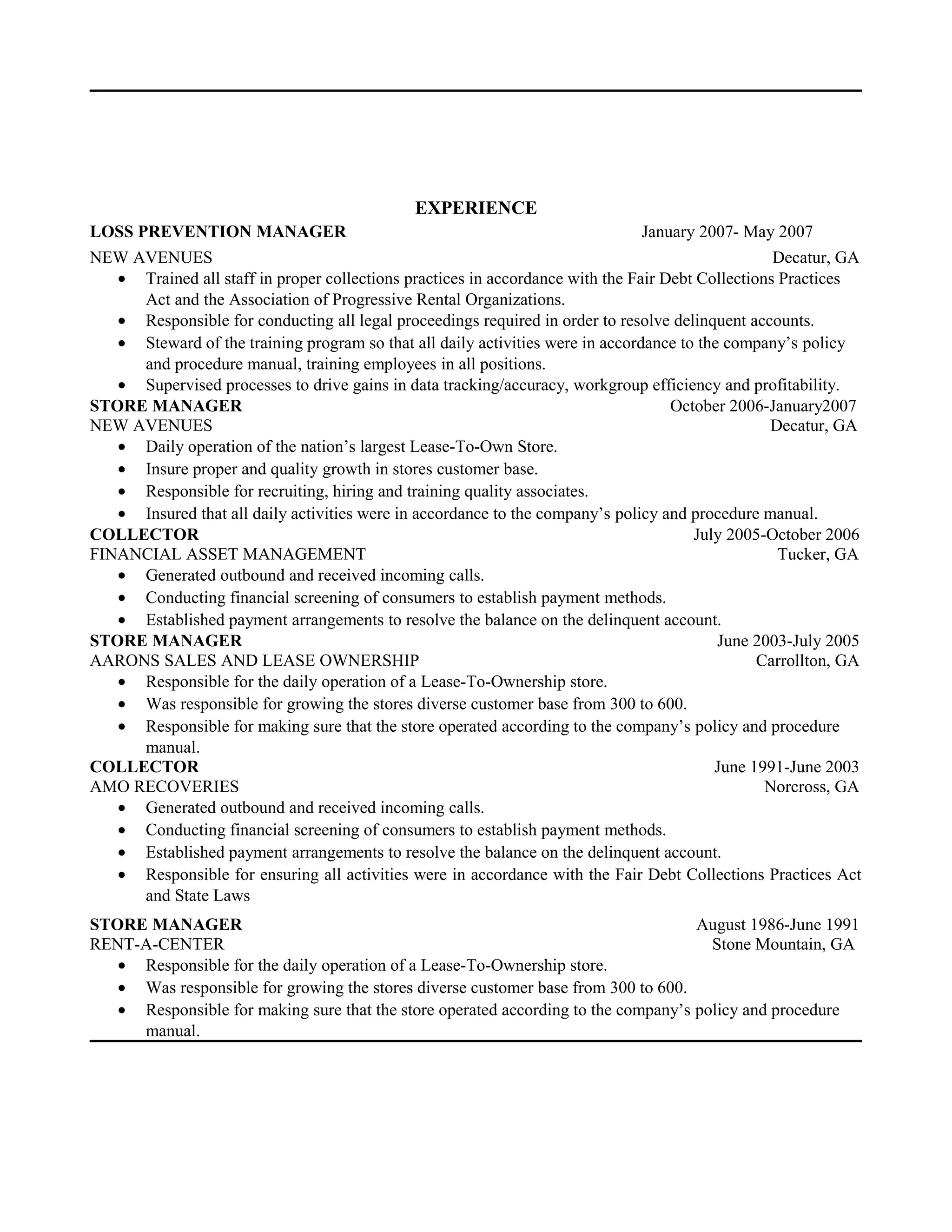 Greg+Fowler+Office+Manager+Resume | DOC