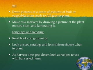 pp creating a learning garden | PPTX