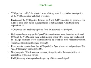 CalibrationModule | PPT