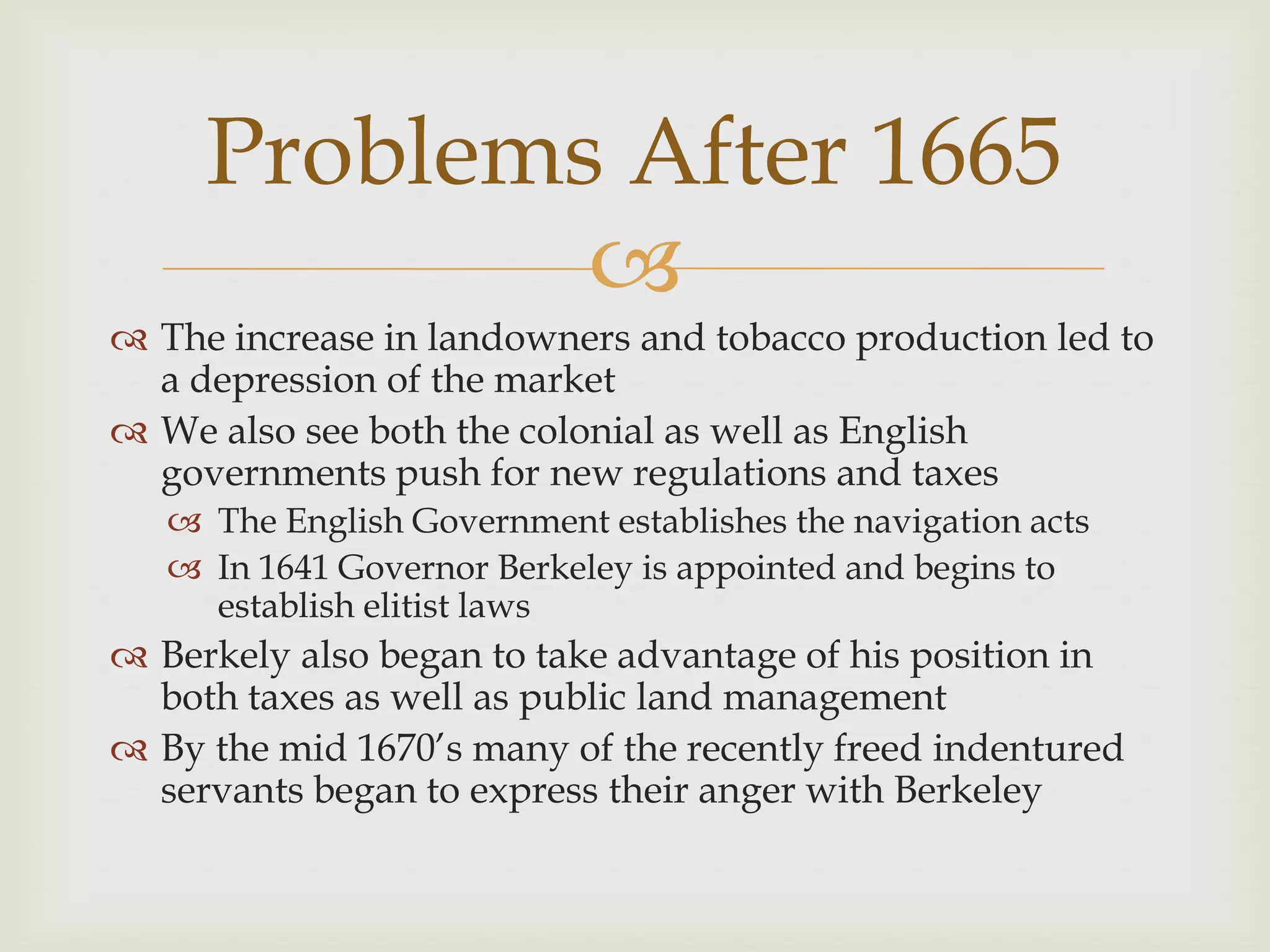7) bacon gçös rebellion and the expansion of slavery | PPT