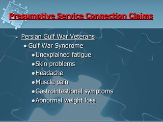 Presumptive Conditions 6-18-2014 | PPT