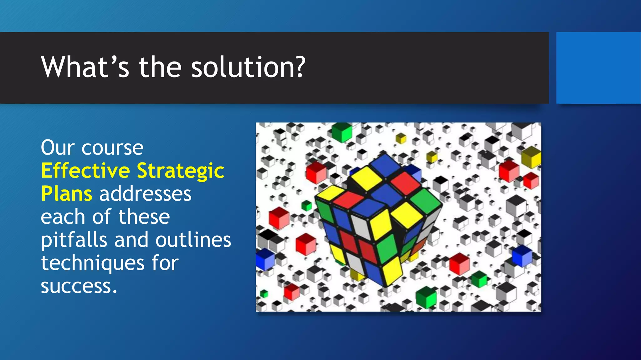 7 barriers to effective strategic plans | PPTX | Business | Business ...