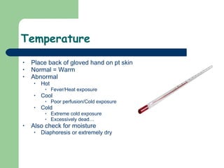 7)Baseline Vital Signs And Sample History | PPT