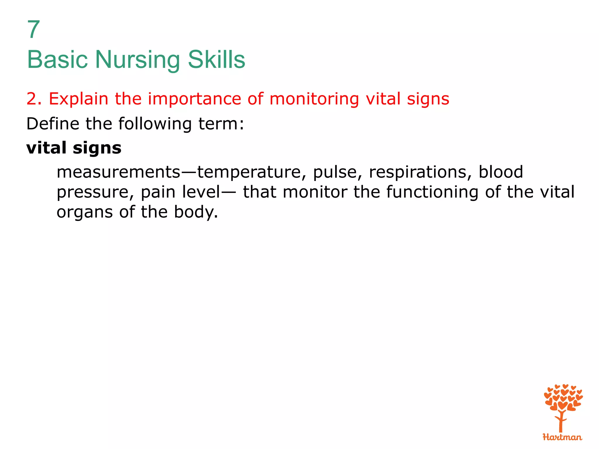 Basic nursing skills | PPT