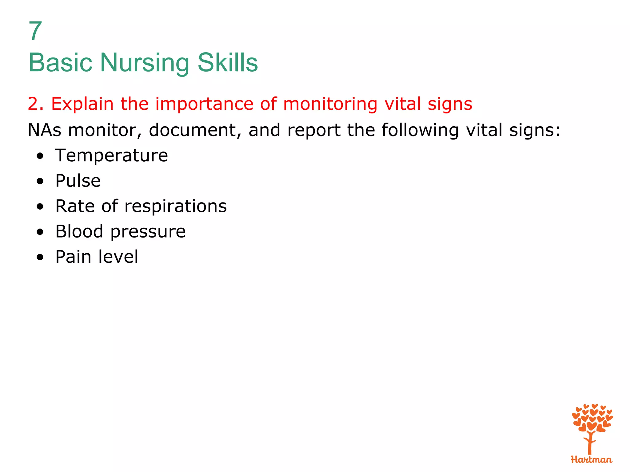 Basic nursing skills | PPT