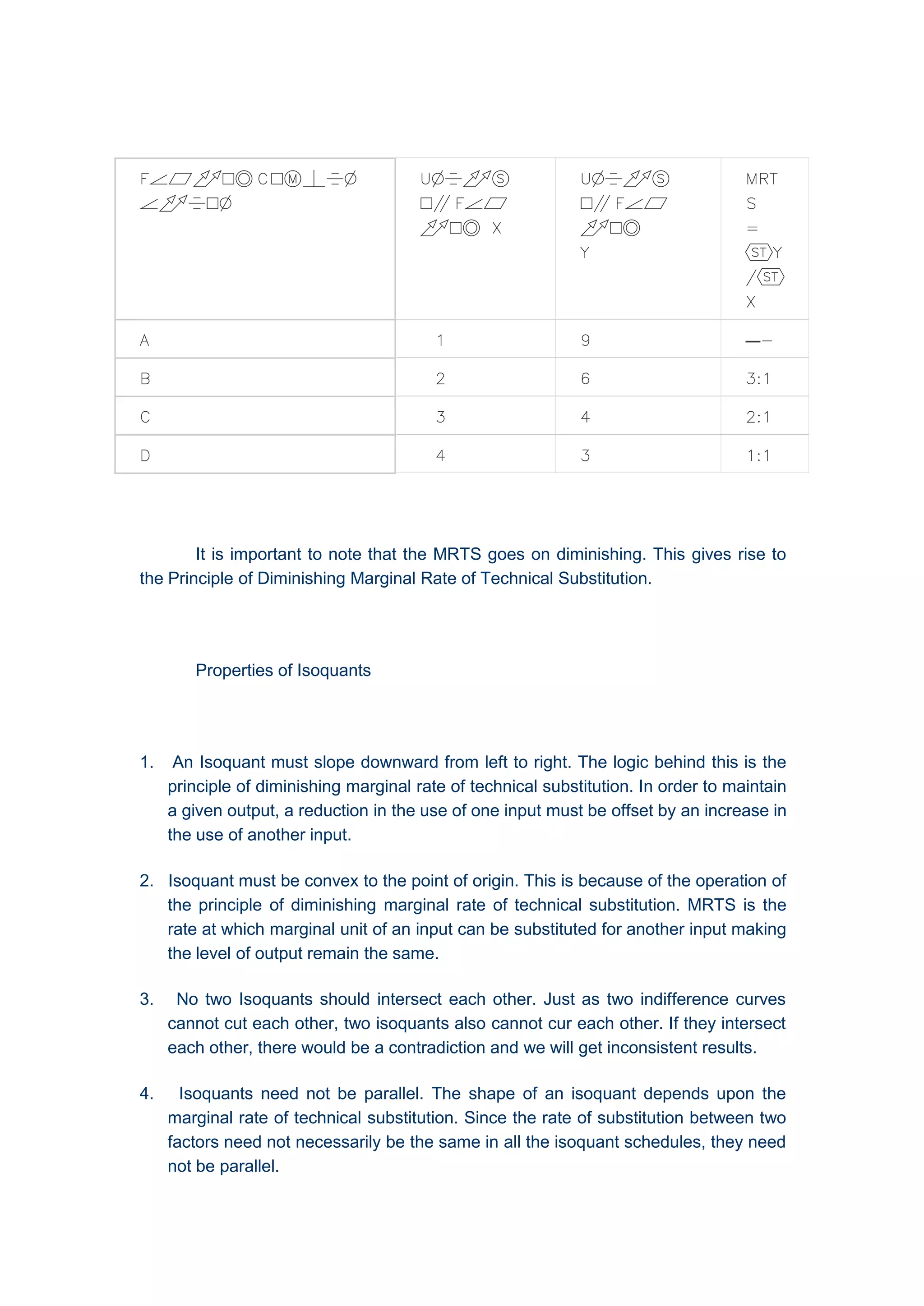 ISOQUANTS OR EQUAL PRODUCT CURVES | PDF