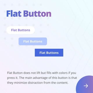 7 Basic Types of Buttons in UI | PPTX