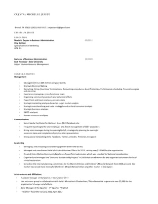 Resume LinkedIn | DOCX