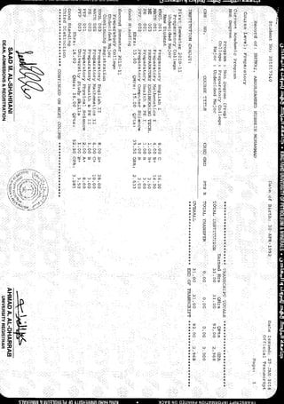 Graduation Certificate & Transcript | PDF | Graduation | Personal ...