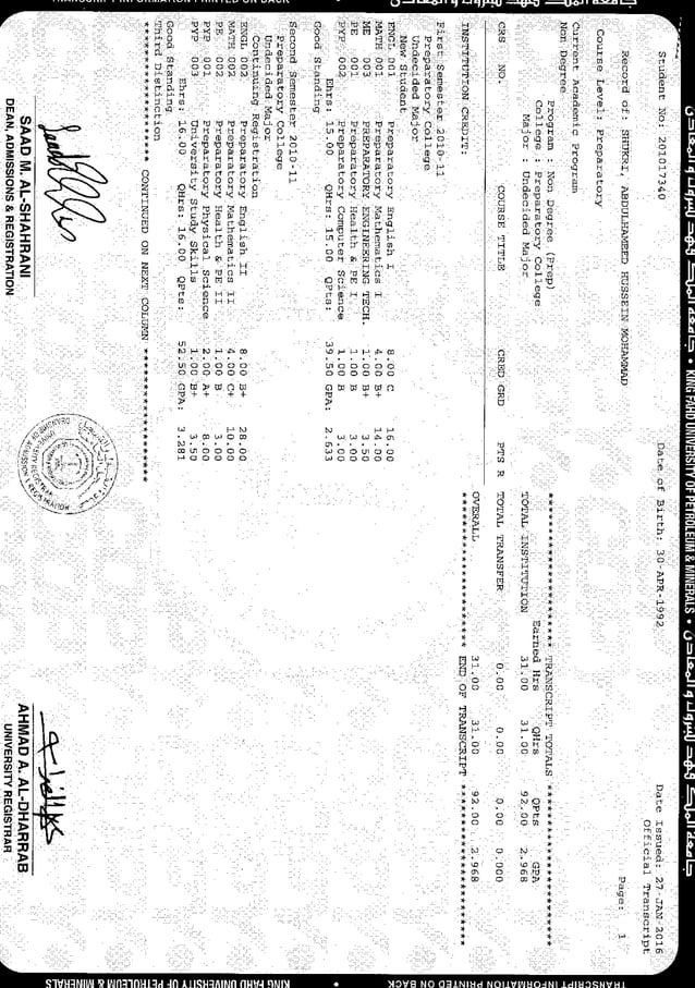 Graduation Certificate & Transcript | PDF | Graduation | Personal ...